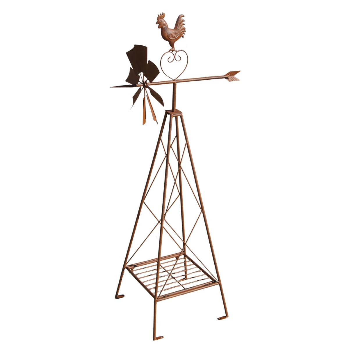 Windmill with Rooster Small – Courtyard Living